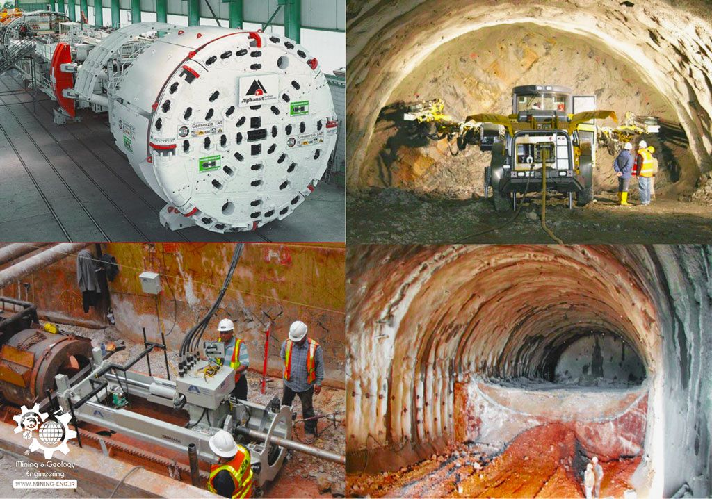 تونل سازی و انواع روش های حفر تونل - سایت مهندسی معدن
